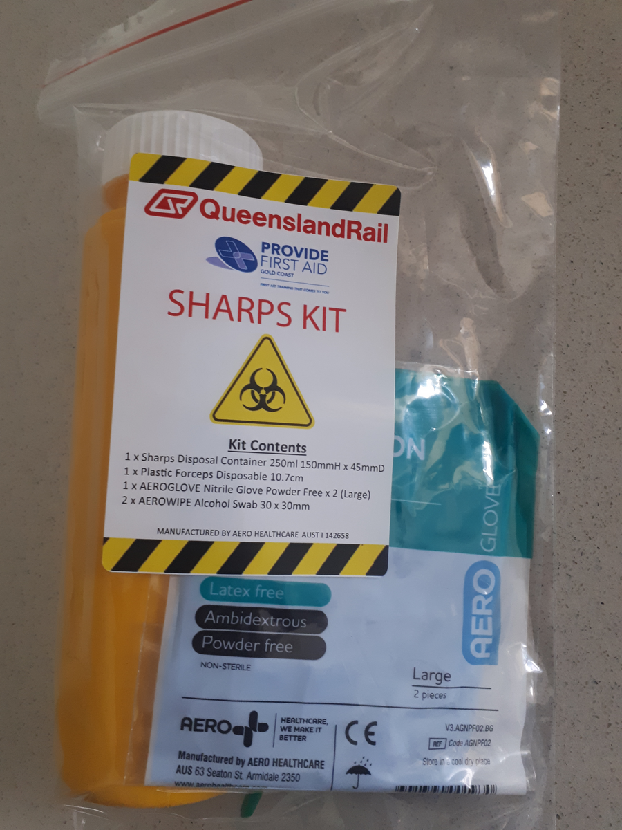 Sharps Kit – Provide First Aid Gold Coast